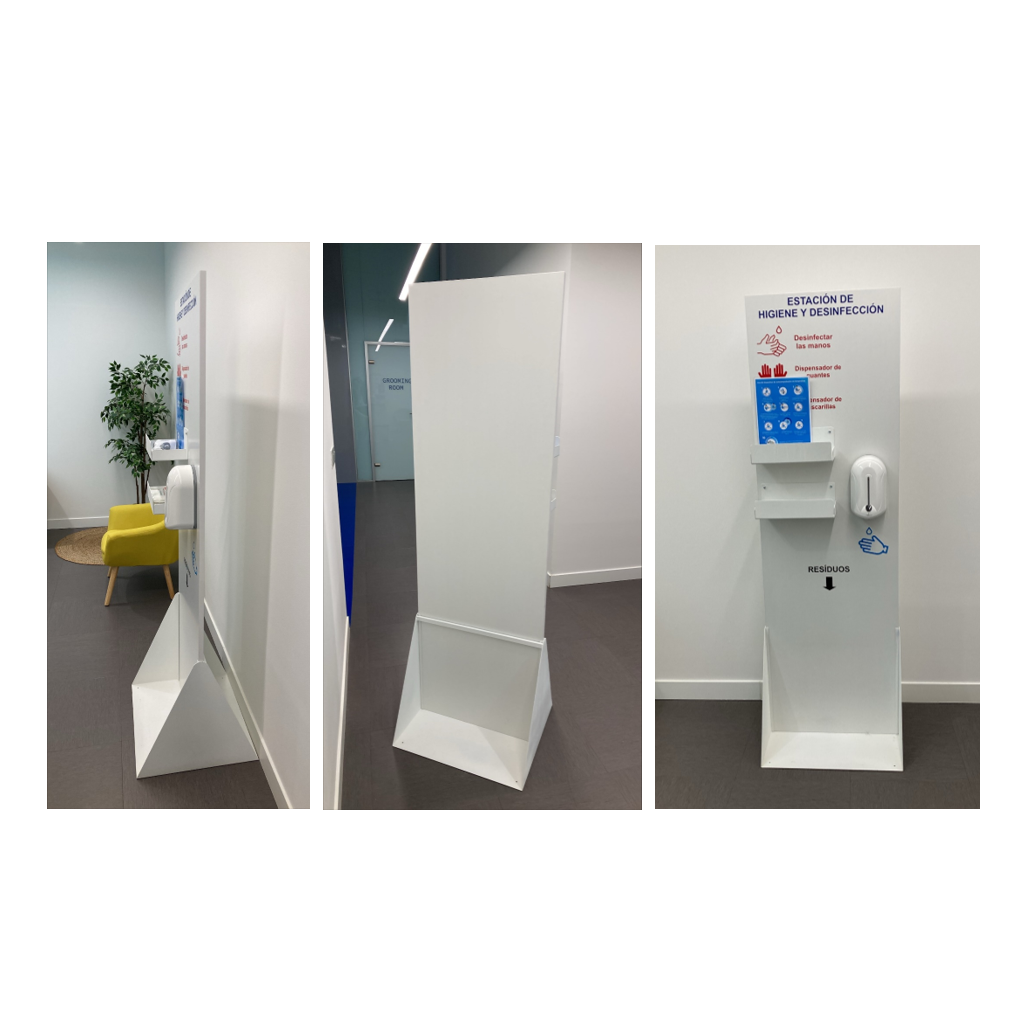 Donación de excedentes de material - Mueble expositor (FMOT)